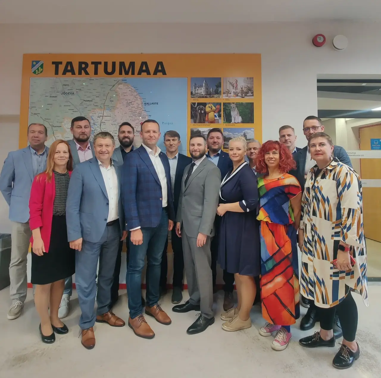 Tartumaa omavalitsusjuhid kohtusid taristuminister Vladimir Sveti ja ...