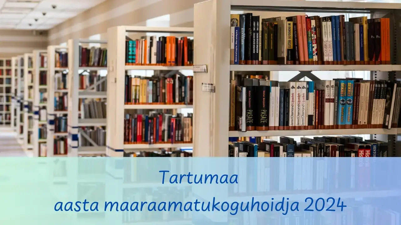 Tartumaa aasta maaraamatukoguhoidja 2024 on Piret Terve Rõngu ...